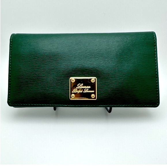 Ralph Lauren | Bags | Ralph Lauren Sloan Street Leather Emerald Green ...